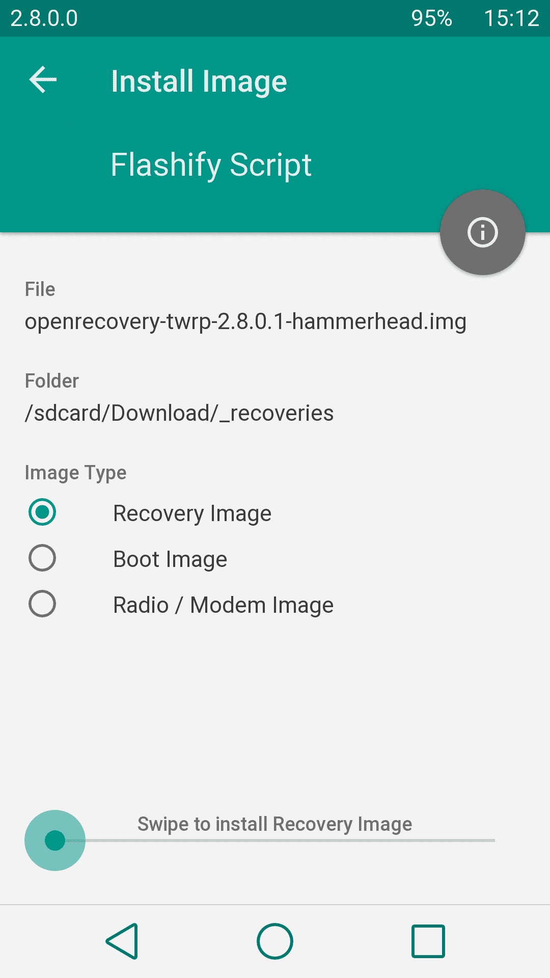Material Design Themes For TWRP Recovery