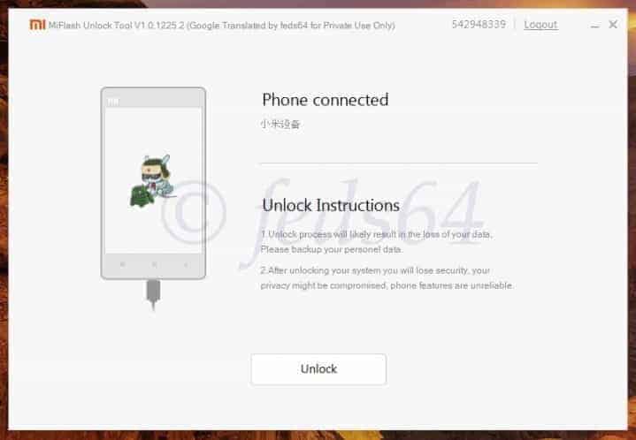 Unlock Bootloader Of Xiaomi Mi & Redmi Devices With Mi Unlock Tool