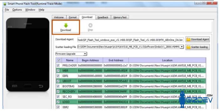 Latest MTK SmartPhone Flash Tool All Versions and Guide (New v6.2208)