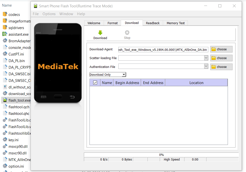 Latest MTK SmartPhone Flash Tool All Versions and Guide (New v6.2208)