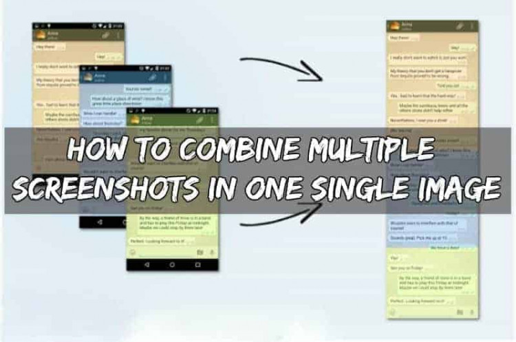 How to Combine Multiple Screenshots in One Single Image