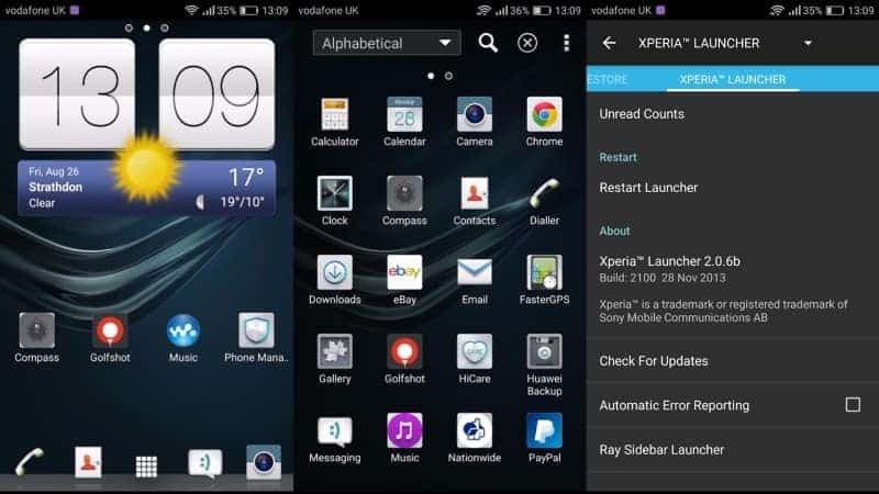 Sony Xperia Keyboard, Launcher and Music App For EMUI Devices
