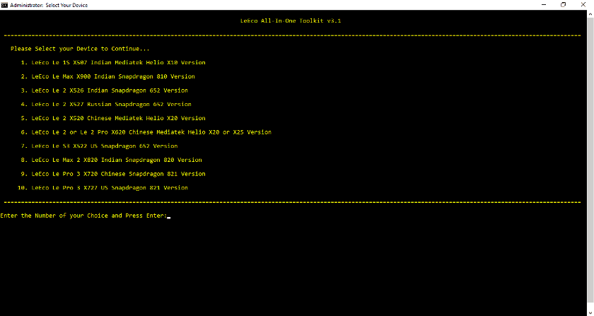 LeEco AIO Toolkit For Unlock Bootloader, Flash TWRP, Root & More