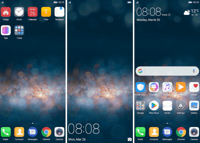 Download Huawei P20 Stock Themes For EMUI Devices