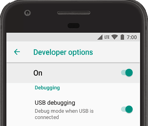 How To Enable developer options, USB debugging mode and OEM Unlock