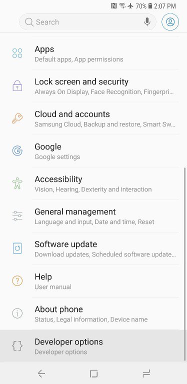 How to Enable Usb Debugging on Samsung Android Devices