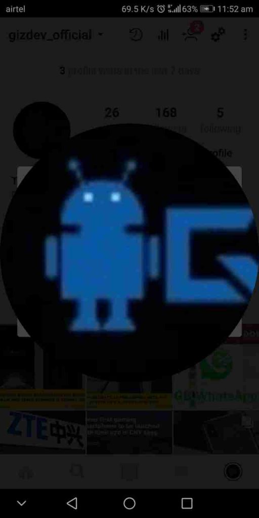 Latest GB Instagram 1.60 APK MOD For Android With New Features