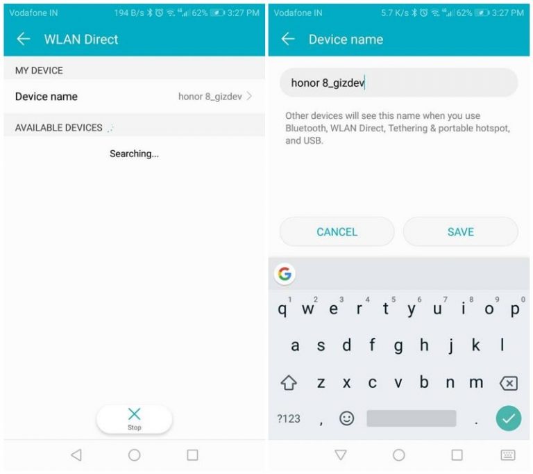 Guide to Change Android Device Name For WiFi and Bluetooth