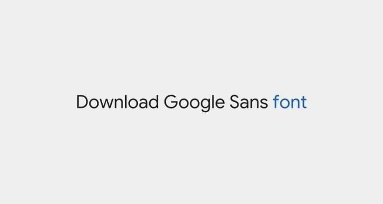 Download Google Sans font From Android for Other devices