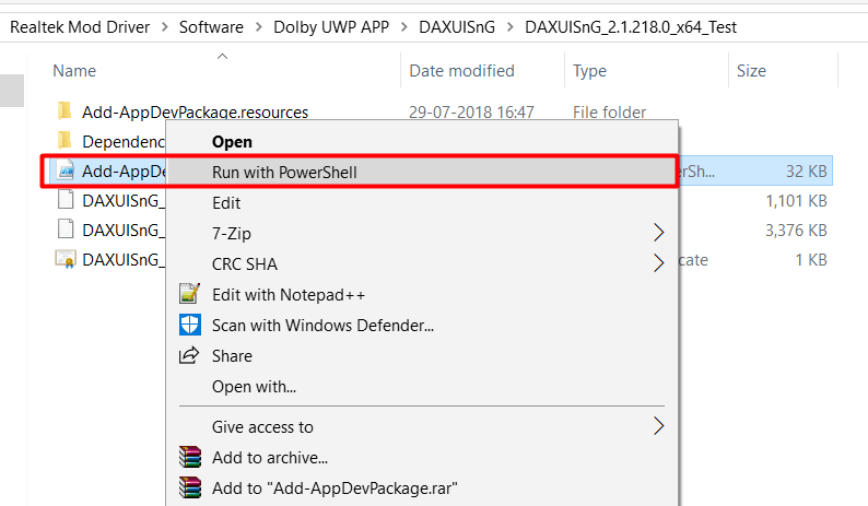 Get Dolby Atmos Sound System and DTS Audio On Windows