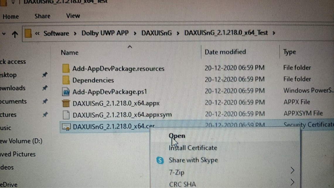 Get Dolby Atmos Sound System and DTS Audio On Windows
