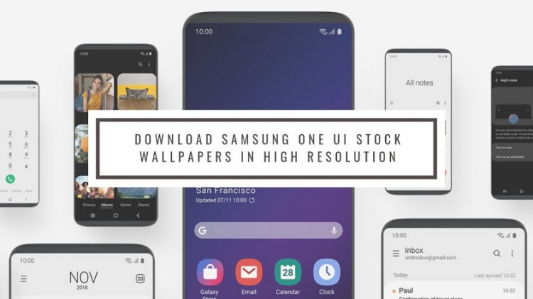 Download Samsung One UI Stock Wallpapers In High Resolution