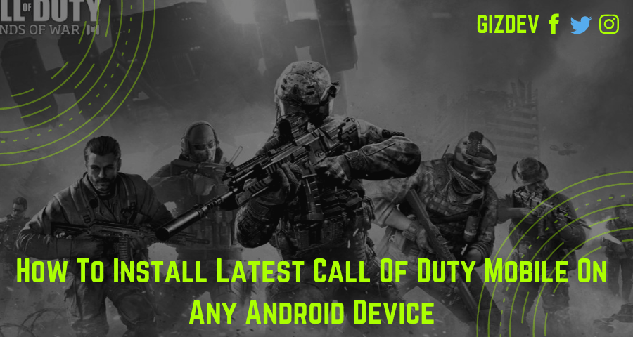 Install Latest Call Of Duty Mobile On Any Android (Global Update)