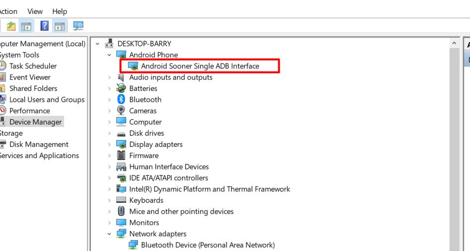 Hdb interface драйвер windows
