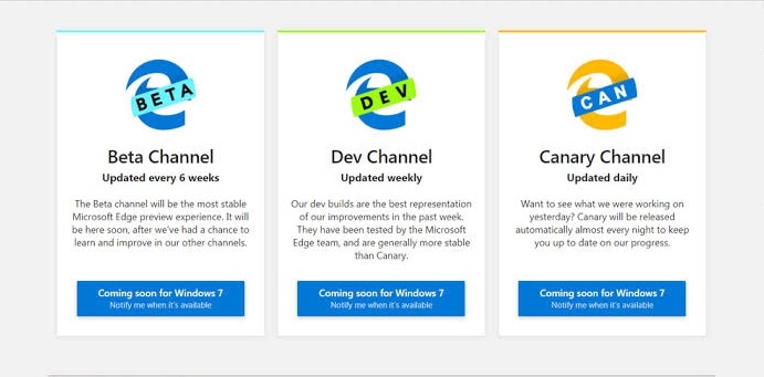 Download Latest Microsoft Edge Chromium Browser [All Versions]