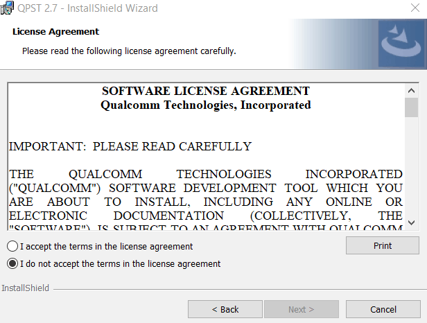 Latest QPST Setup v2.7.480.14 - Qualcomm Product Support Tool