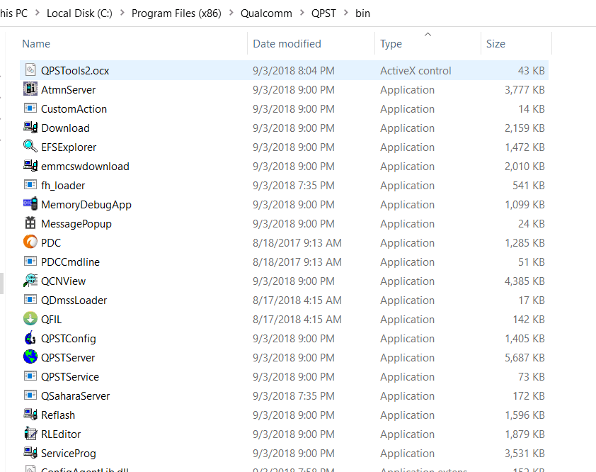Latest QPST Setup v2.7.480.14 - Qualcomm Product Support Tool