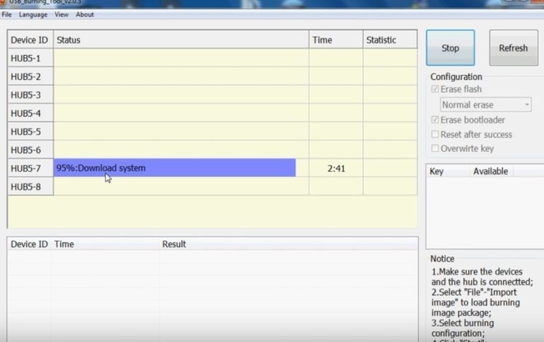 Download Latest Amlogic USB Burning Tool (Android TV & Tablet Flasher)