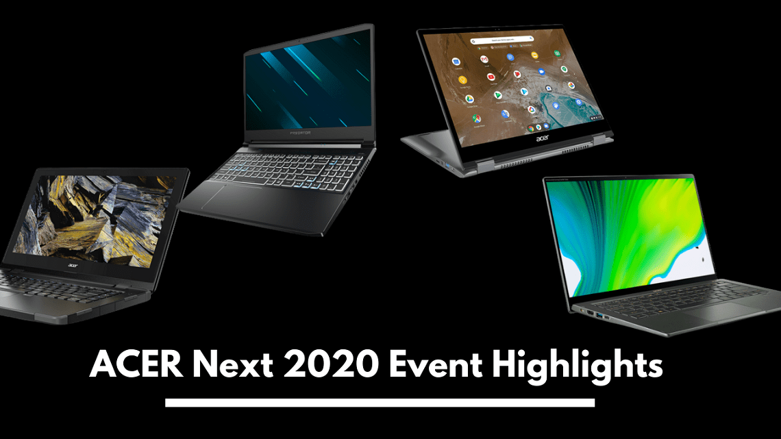 Acer Next 2020 Event, New Predator, Concept D, and More Highlights