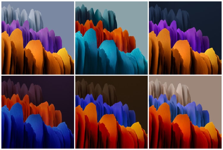 Download Samsung Galaxy Tab S7+ Stock Wallpapers