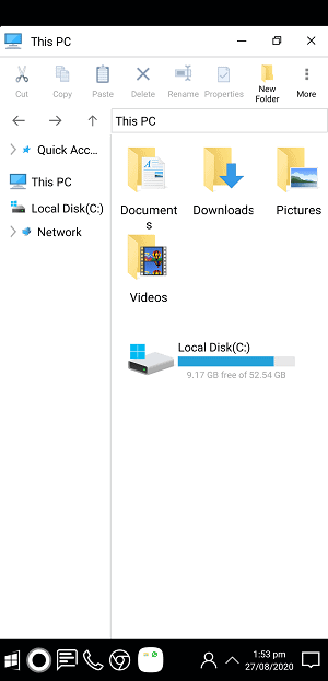 Windows 10 Launcher For Android, Heavily Customized And Smooth