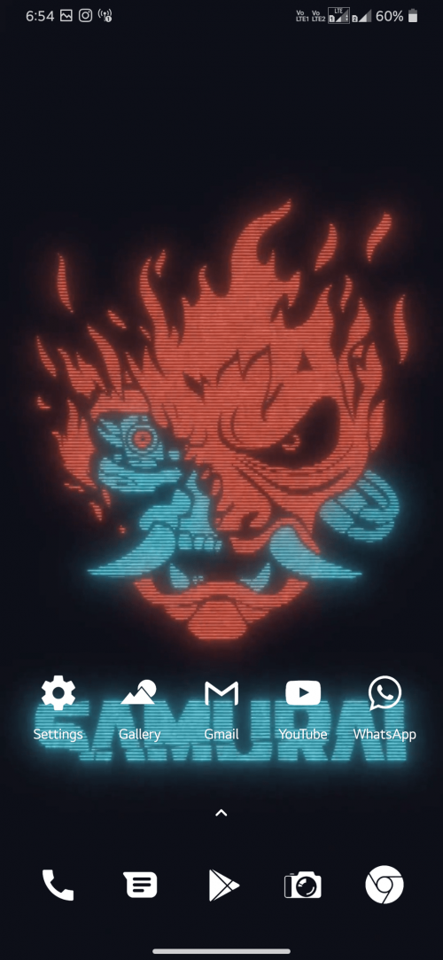 OnePlus 8T CyberPunk 2077 Live Wallpapers APK, Sounds, Icon Packs