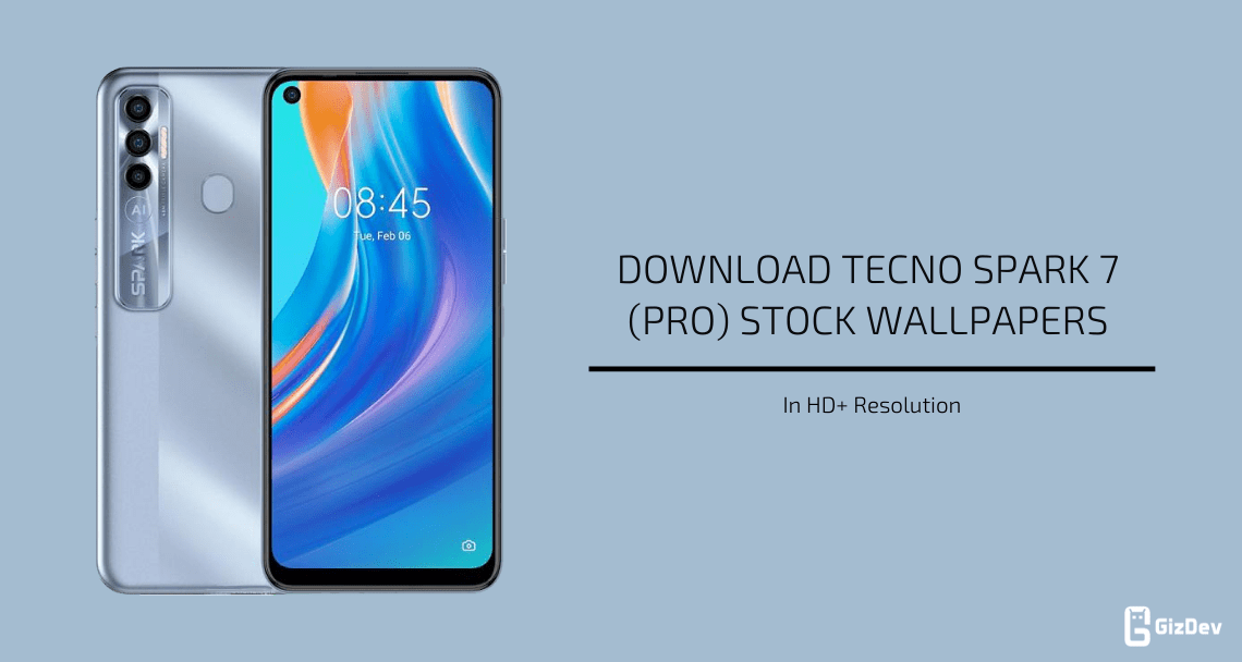 Download Tecno Spark 7 (Pro) Stock Wallpapers [HD+]