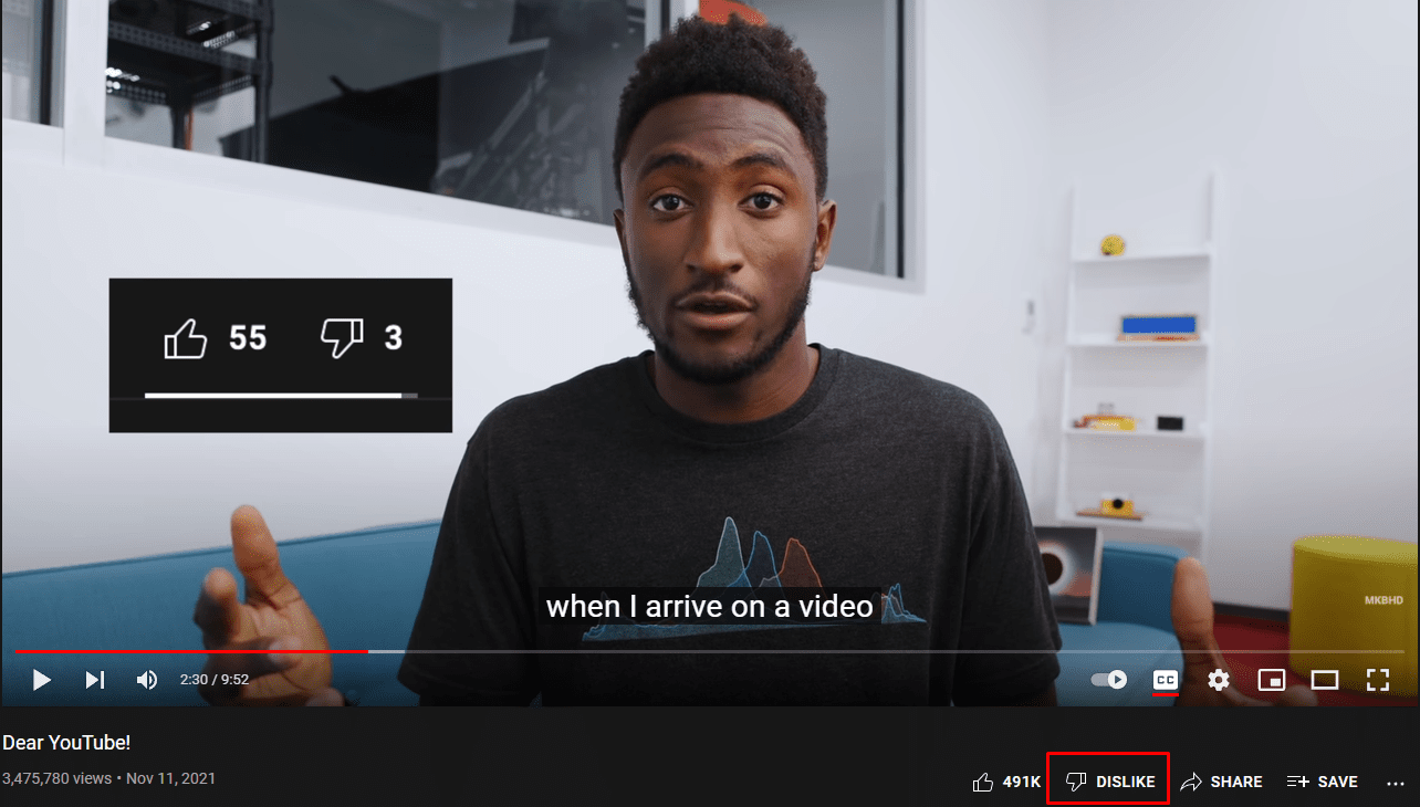 How to bring back YouTube Dislike Count with Extension