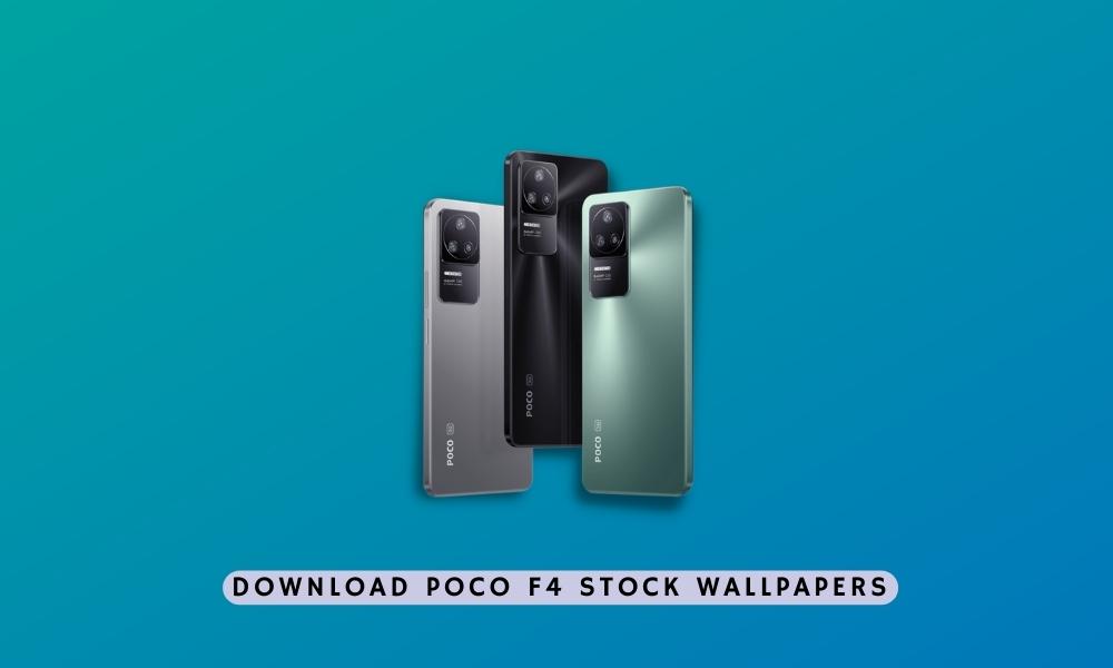 Download Poco F4 Stock Wallpapers FHD+ in A zip FIle