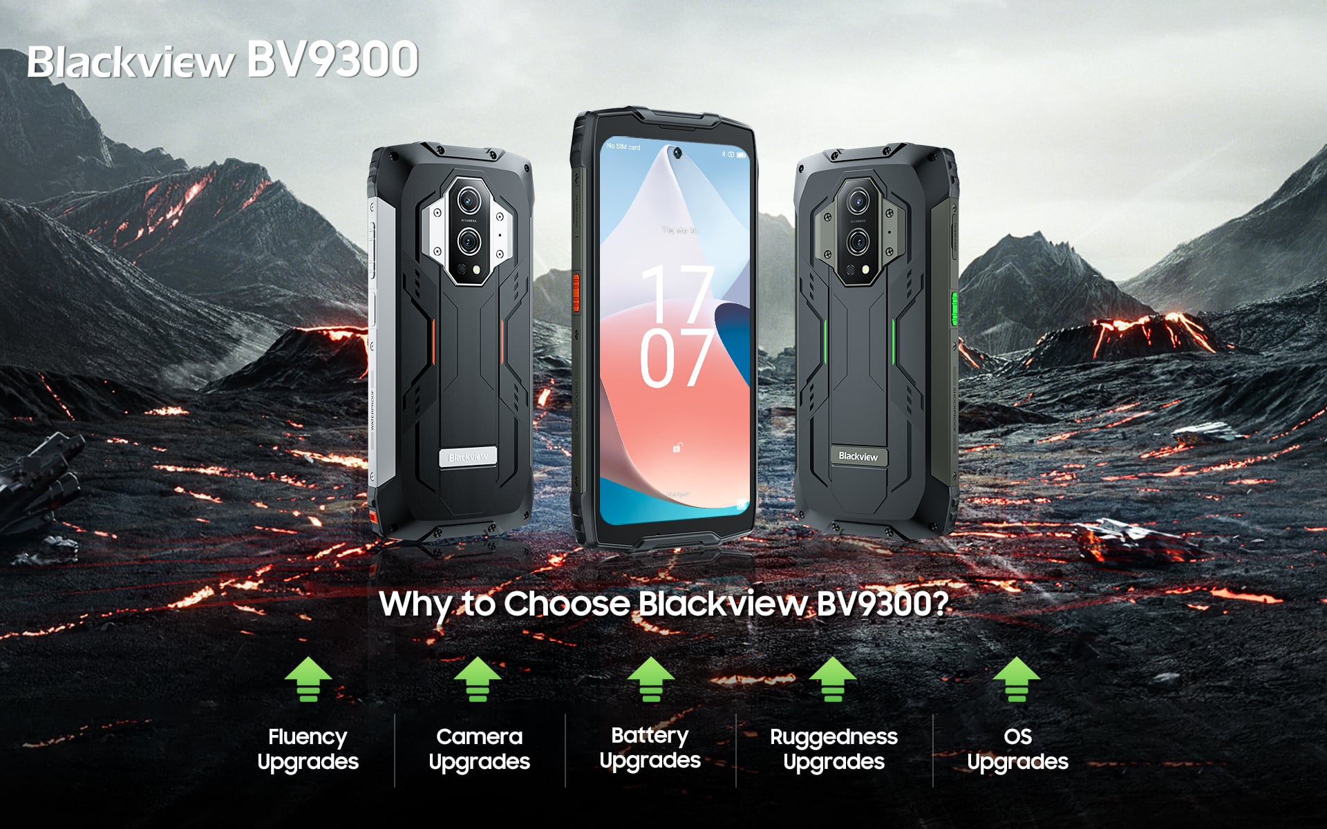 Blackview BV9300 New Flagship Rugged Phone with Helio G99