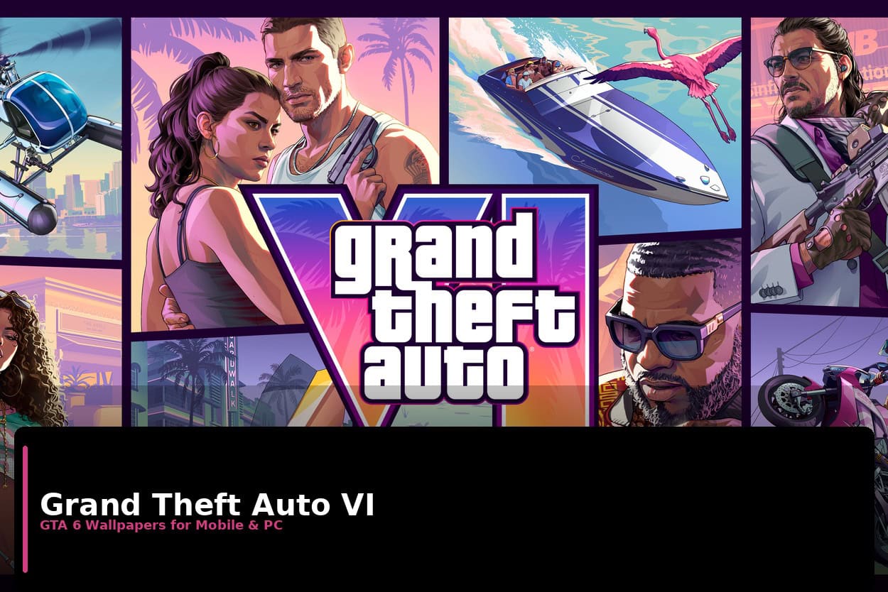Grand Theft Auto VI (GTA 6) Wallpapers For Mobile and PC
